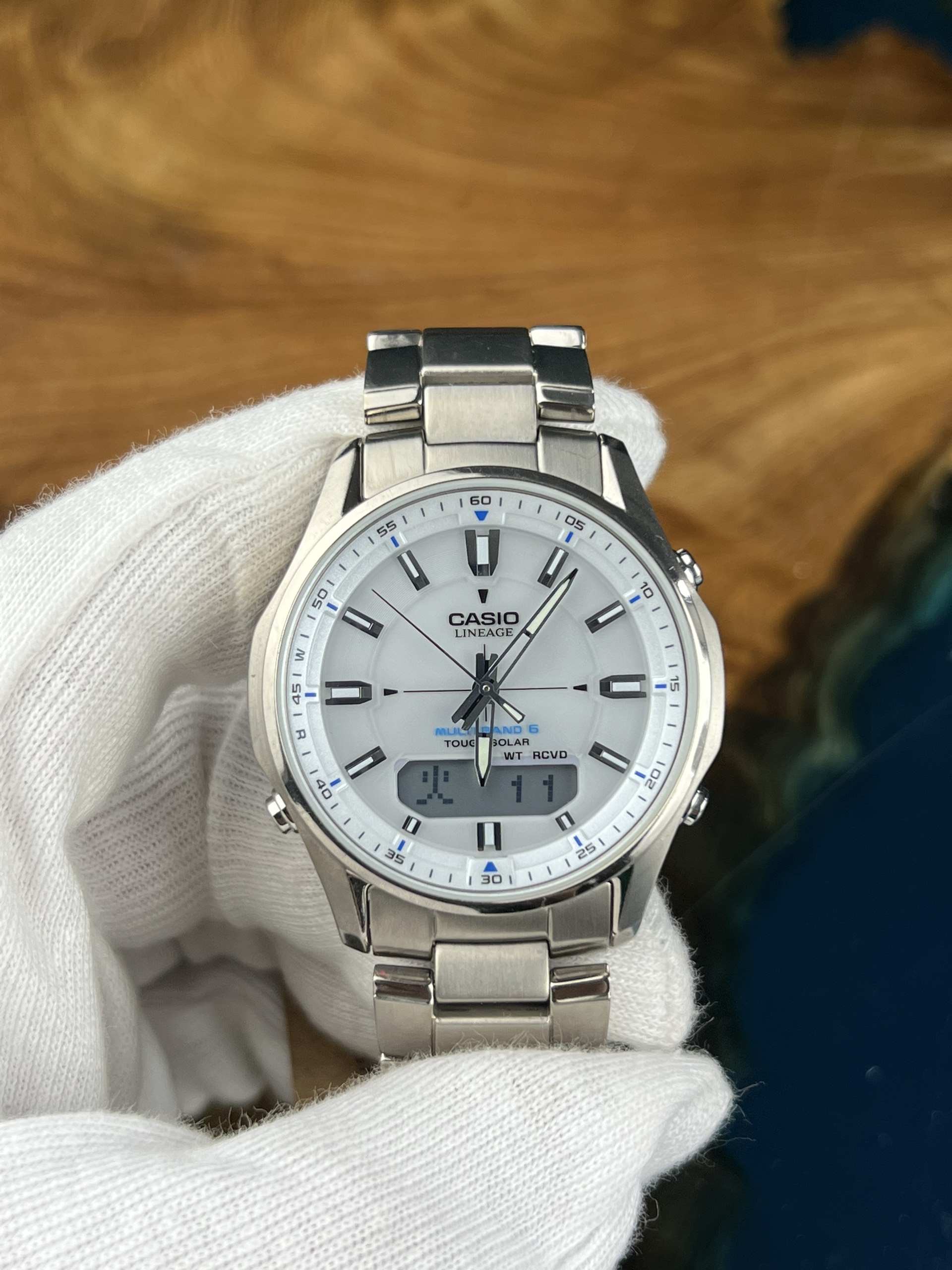 Casio wave ceptor LCW-M100TD-7AJF | LCW-M100T | Size 38.5mm | Mã số 5628